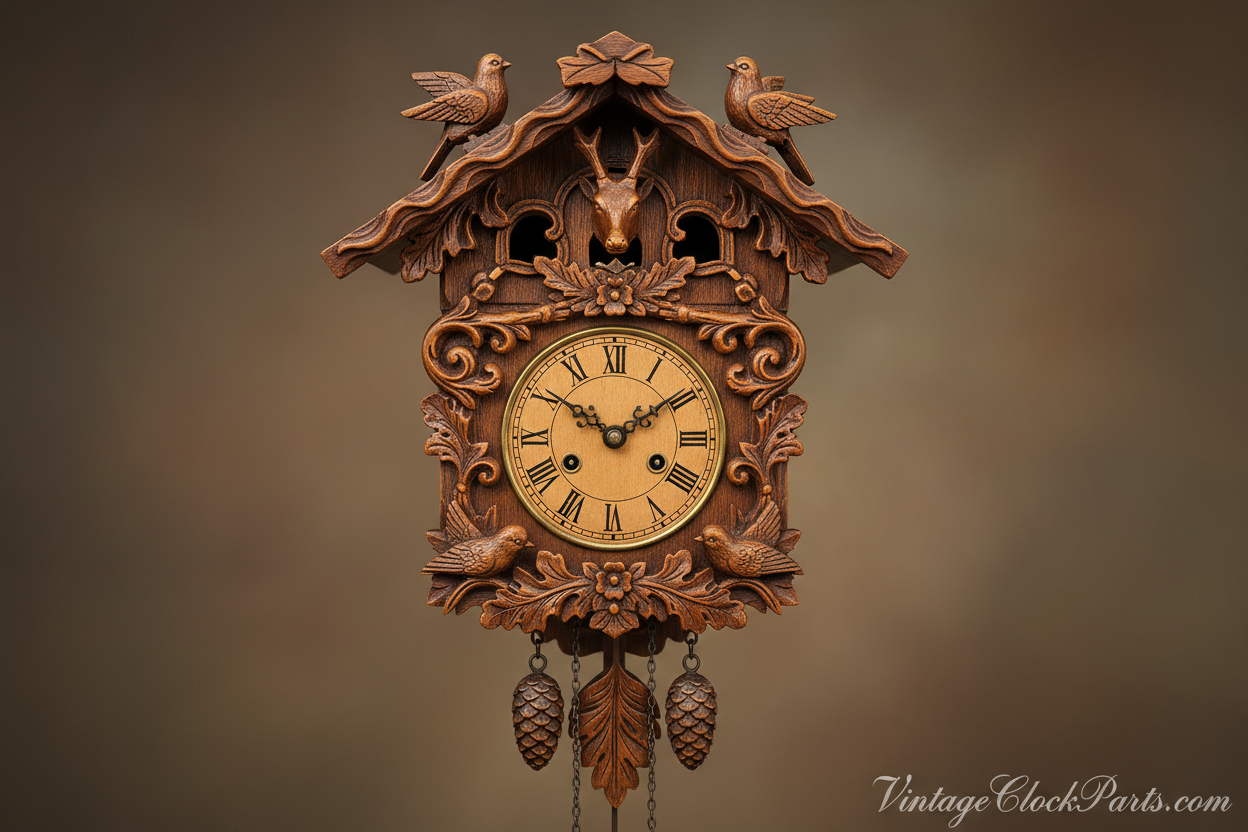 Ludwig Nowak Cuckoo Clock — Diagnosing Bird Travel, Bellows Lift, and ...