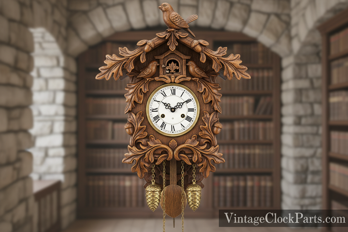 Cuckoo Clock Runs but Hands Do Not Turn — Diagnosing Motion Works ...