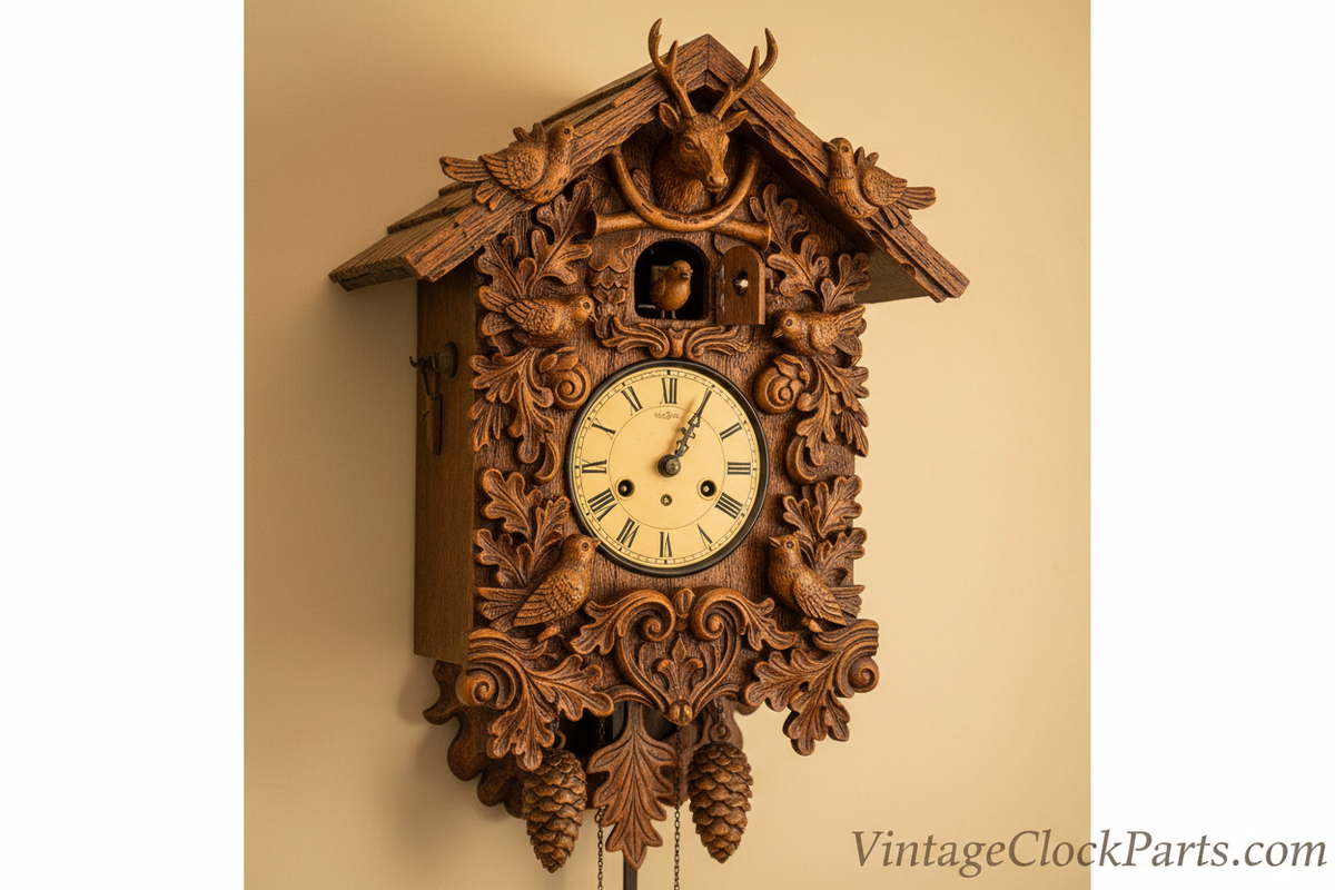 Troubleshooting Hand Movement on Regula Cuckoo Clock Movements | Cuckoo ...