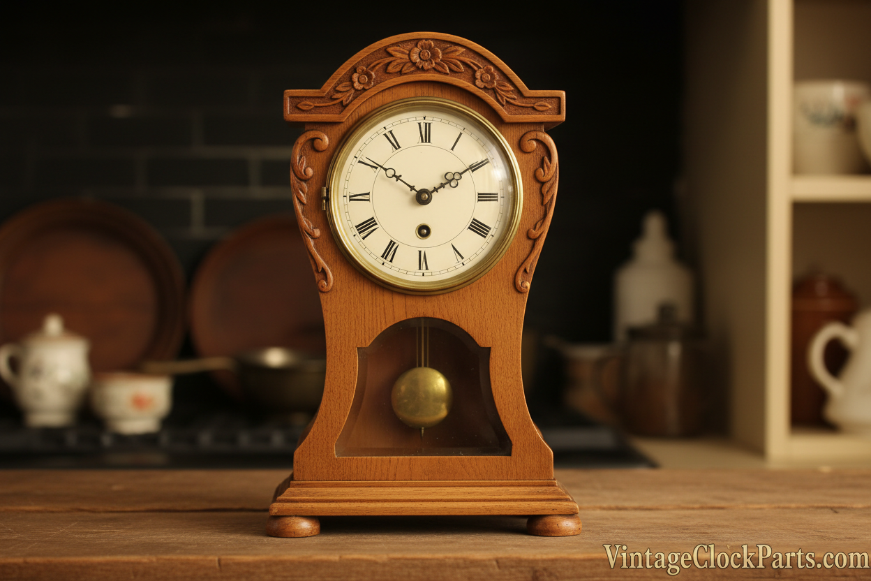 Restoration of an Early 1900s Waterbury “Janeway” Model Kitchen Clock ...
