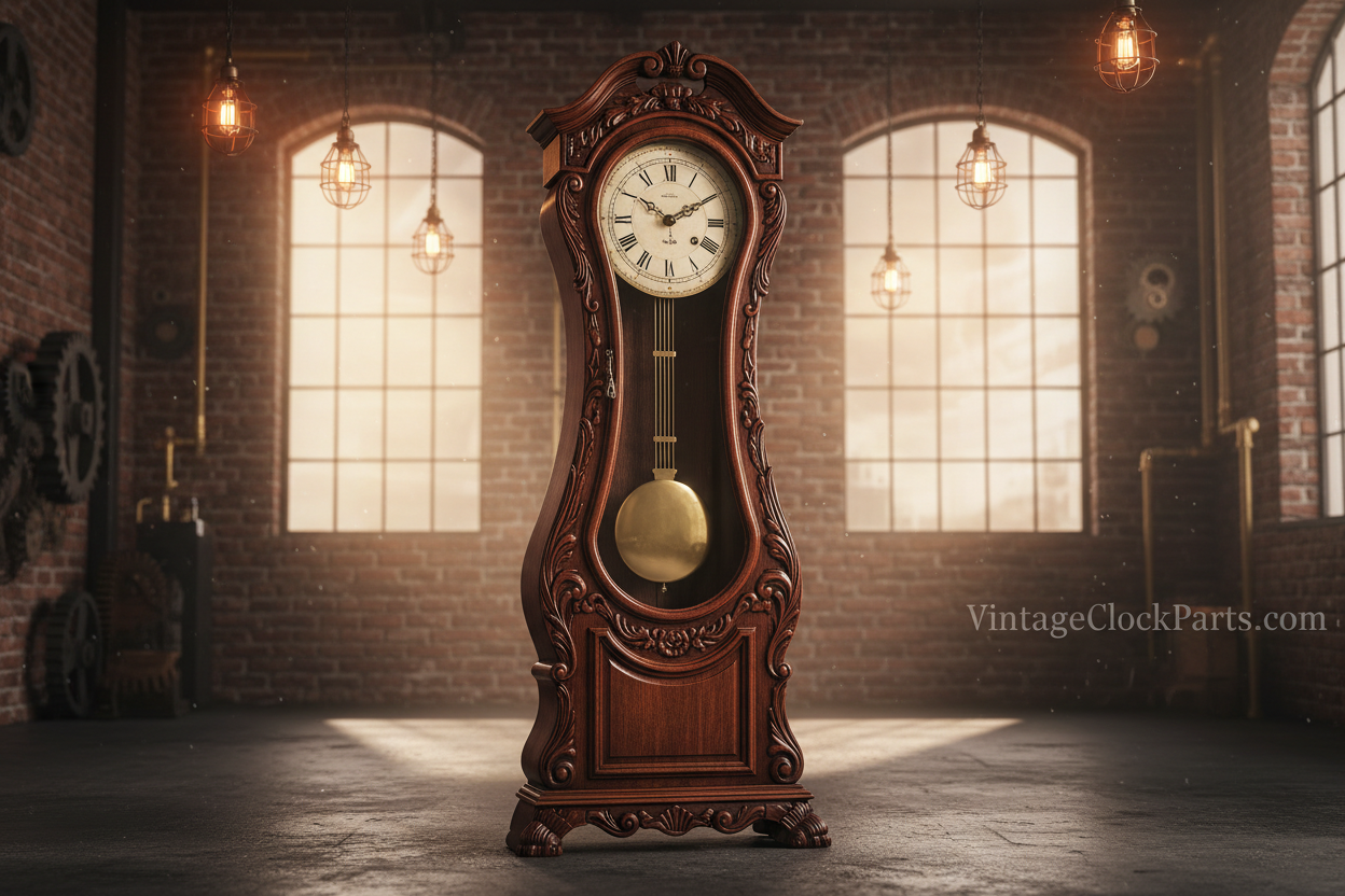 How to Restore a Water‑Damaged Ridgeway Grandfather Clock Case Safely ...