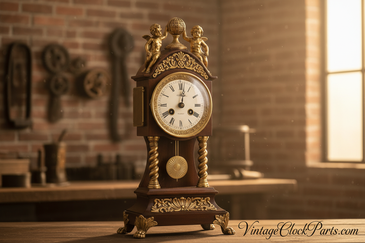 How to Repair Cracked, Puckered Veneer on a Haller Mantel Clock Case ...