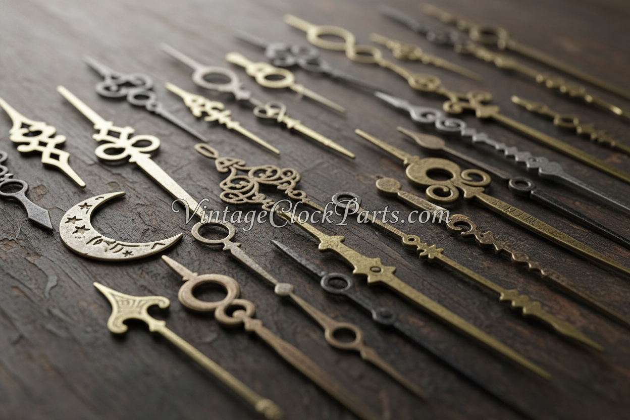 Shop Antique Clock Hands at VintageClockParts.com | VintageClockParts.com
