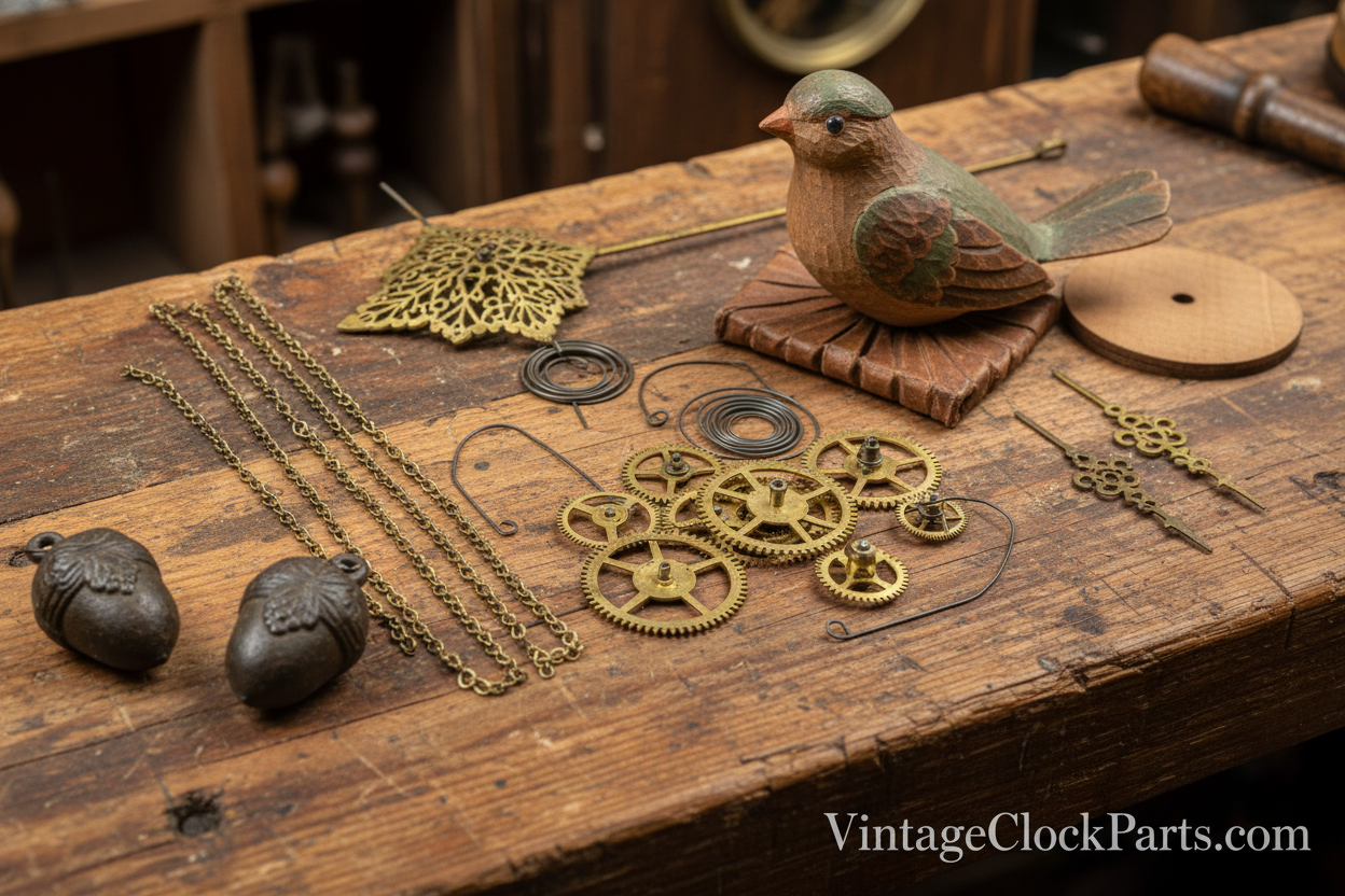 Shop Authentic Cuckoo Clock Parts for Black Forest Timepiece ...