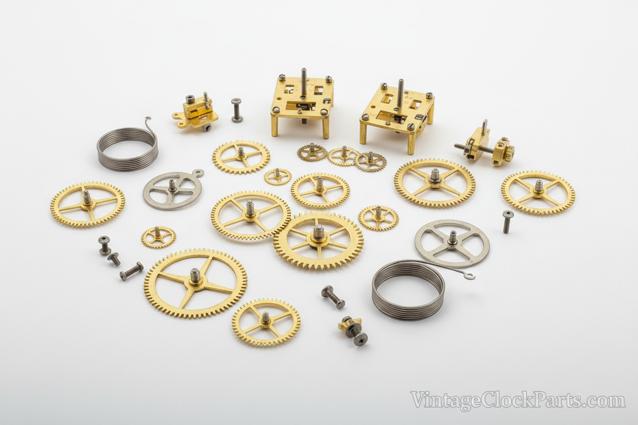 Shop Clock Movement Strike Side 4th Wheels at VintageClockParts.com