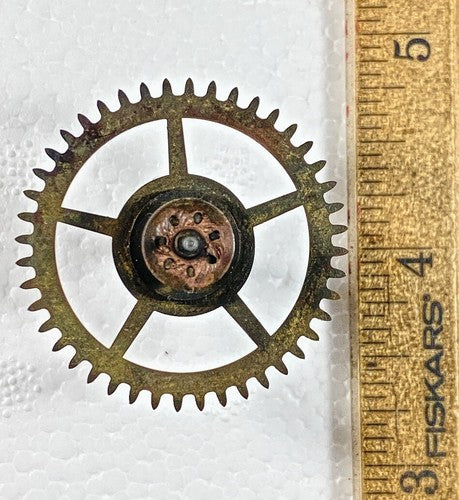 Sessions Clock Movement Time Side 4th Wheel (See Pics To ID Movement ...