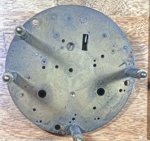 Japy Freres Clock Movement Front Plate (Pivots Look Good) (KD492)