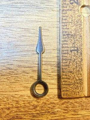 Clock Hour Hand 1 11/16 Inches Long (Arbor Is 5.4mm Dia.) - Vintage Cl ...