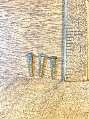 Clock Dial Pan Mounting Screws (KD2946) | VintageClockParts.com