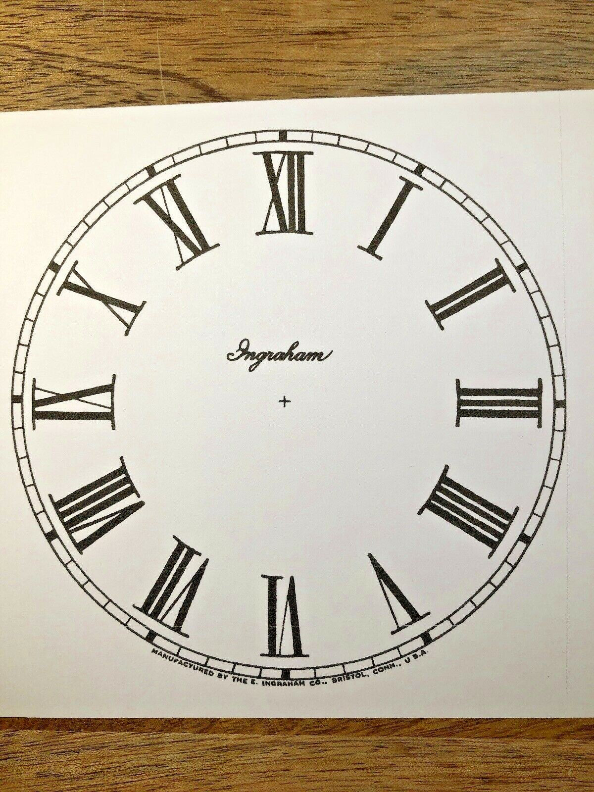 Shop Antique Ingraham Clock Parts at VintageClockParts.com